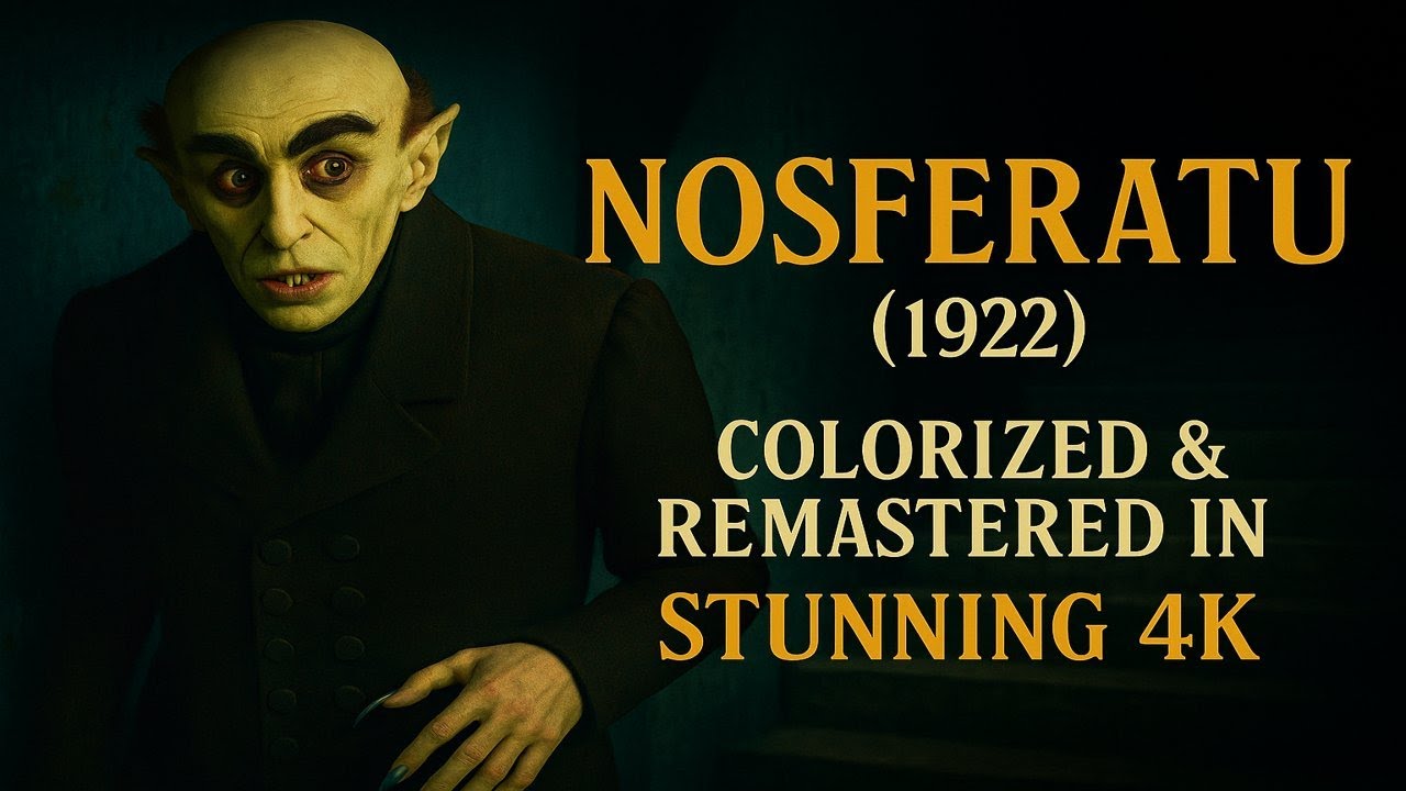 Nosferatu (1922) | Colorized & Remastered in Stunning 4K | Silent ...