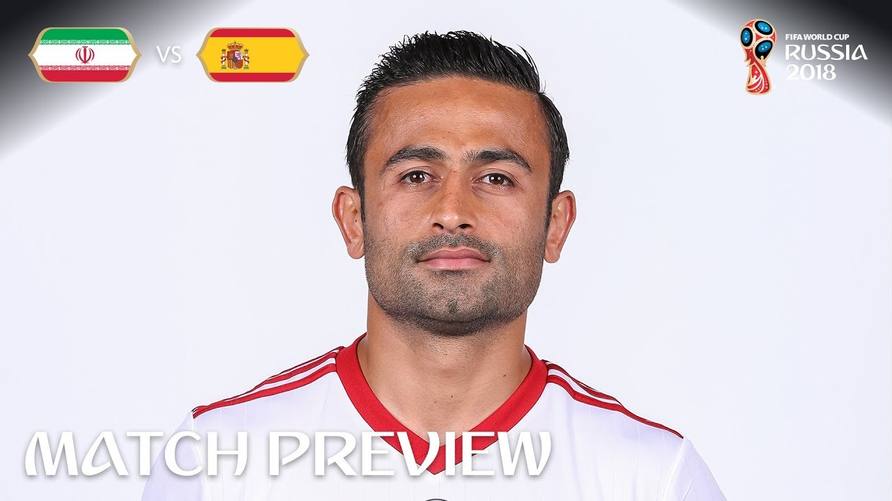 Omid Ebrahimi (IR Iran) - Match 20 Preview - 2018 FIFA World Cup™ - YouTube