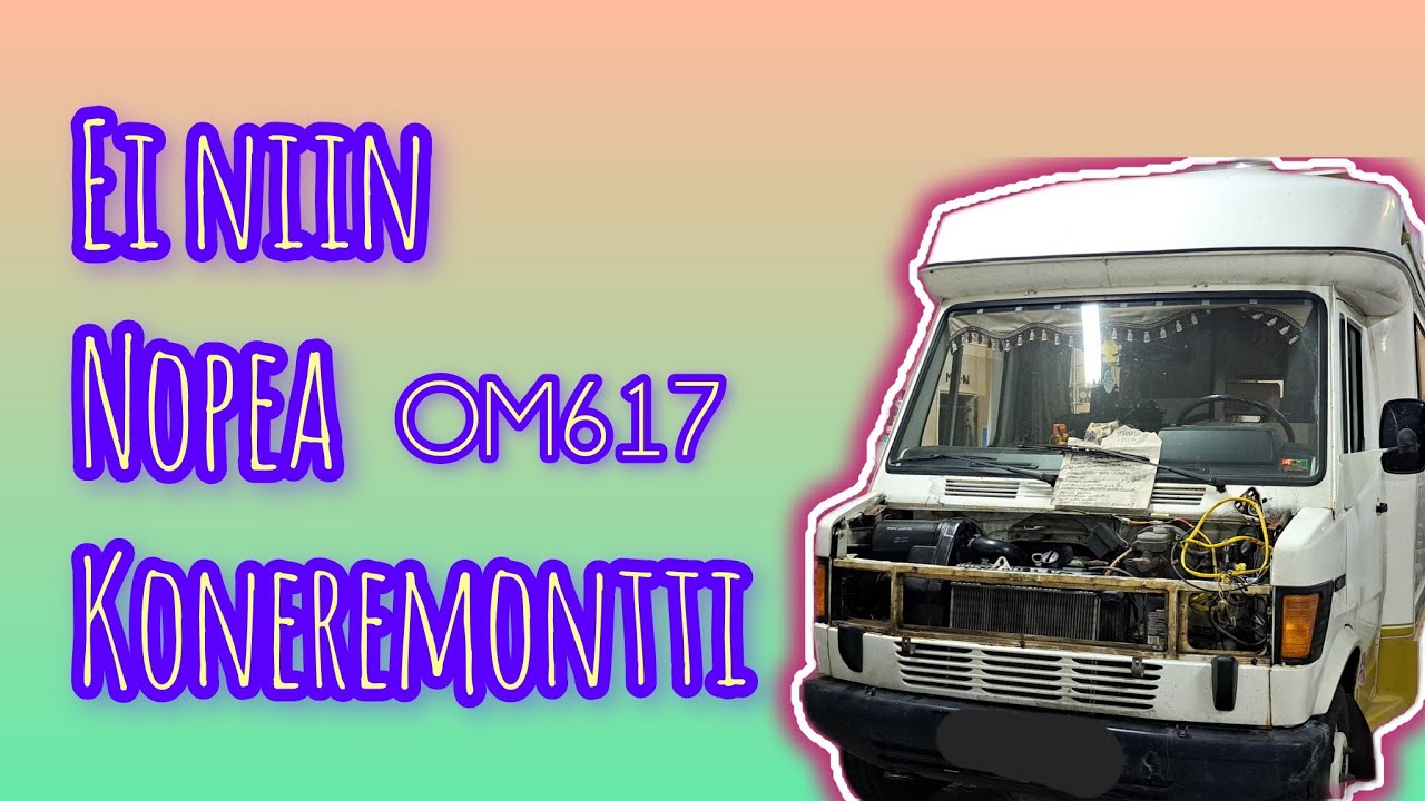 Matkamersun OM617 remonttia kuvina | OM617 rebuild in photos ...