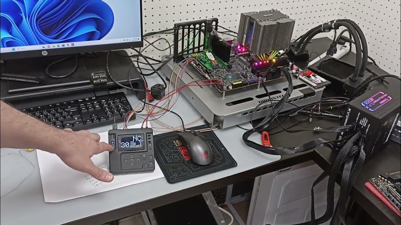 ElmorLabs OC Panel Automated BIOS Entry - YouTube