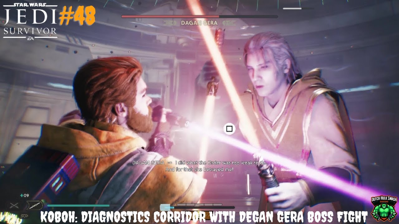 STAR WARS Jedi: Survivor- Part 48 - (Koboh) Diagnostics Corridor with ...