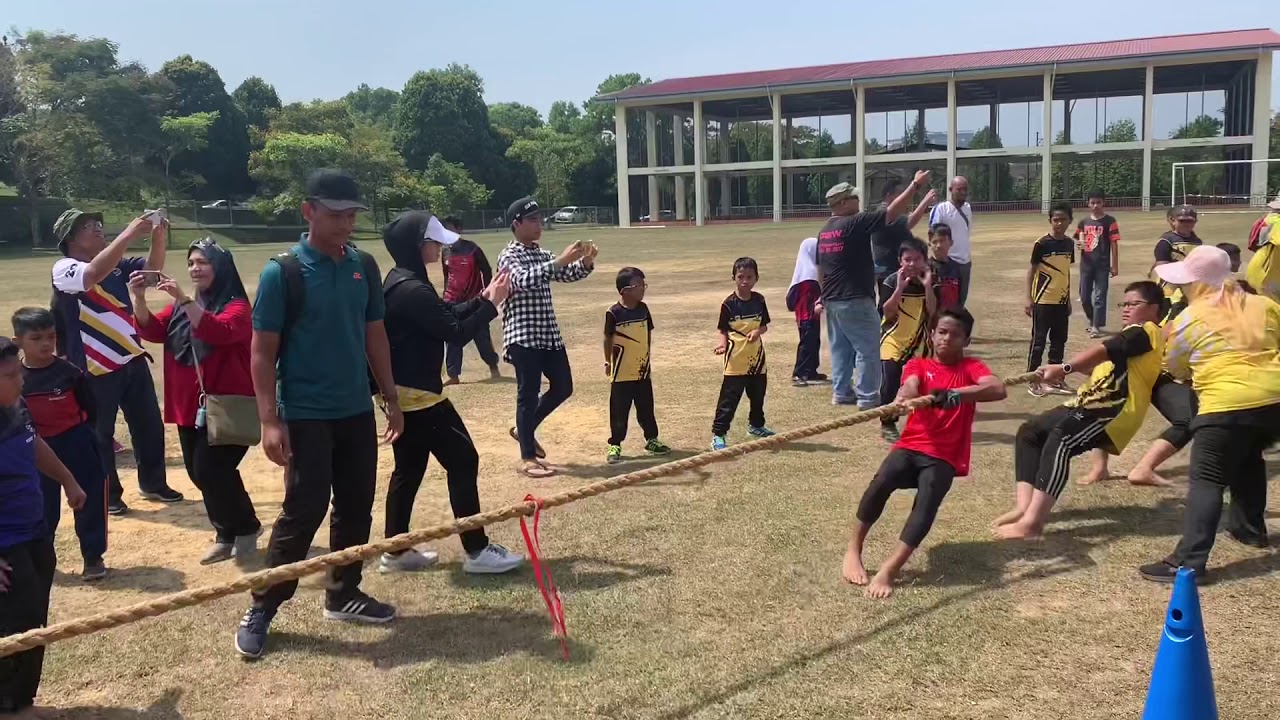 Acara Tarik Tali Lelaki Akhir Kejohanan Olahraga Kali-11 SKPP11(2 ...