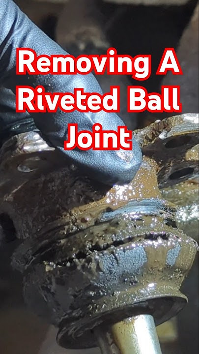 Riveted Ball Joint Meets My Air Hammer - YouTube