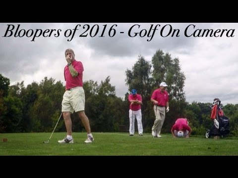 Bloopers of 2016 - Golf On Camera - YouTube