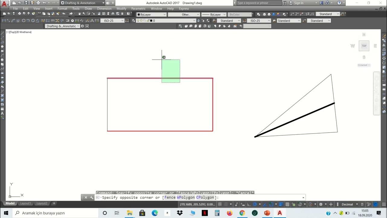2D AutoCAD Properties Menüsü ByLayer - YouTube