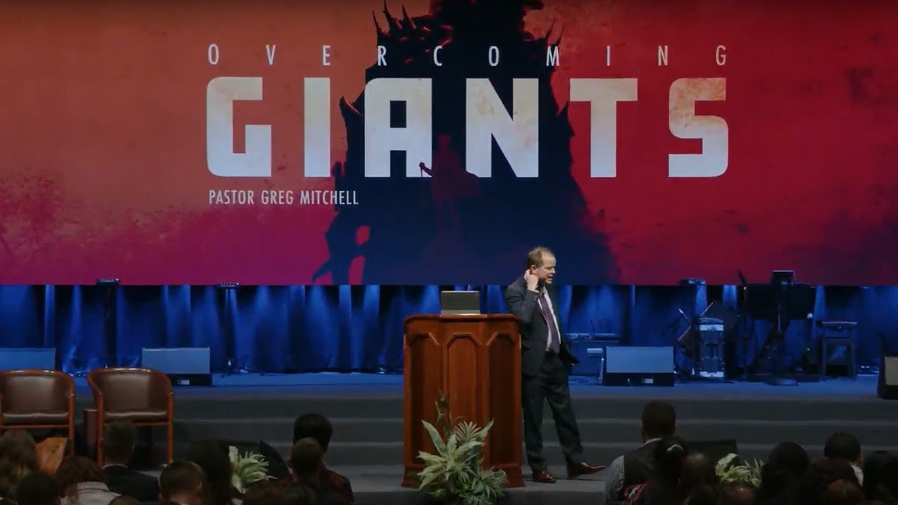 Overcoming Giants pastor Greg Mitchell The Potters House Perth - YouTube