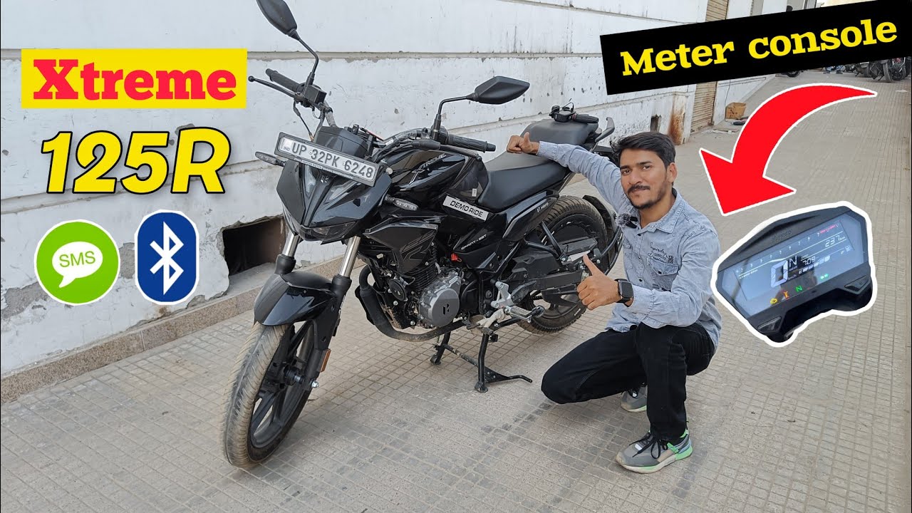 2024 Hero Xtreme 125r Meter Console - Features Explained Bluetooth ...