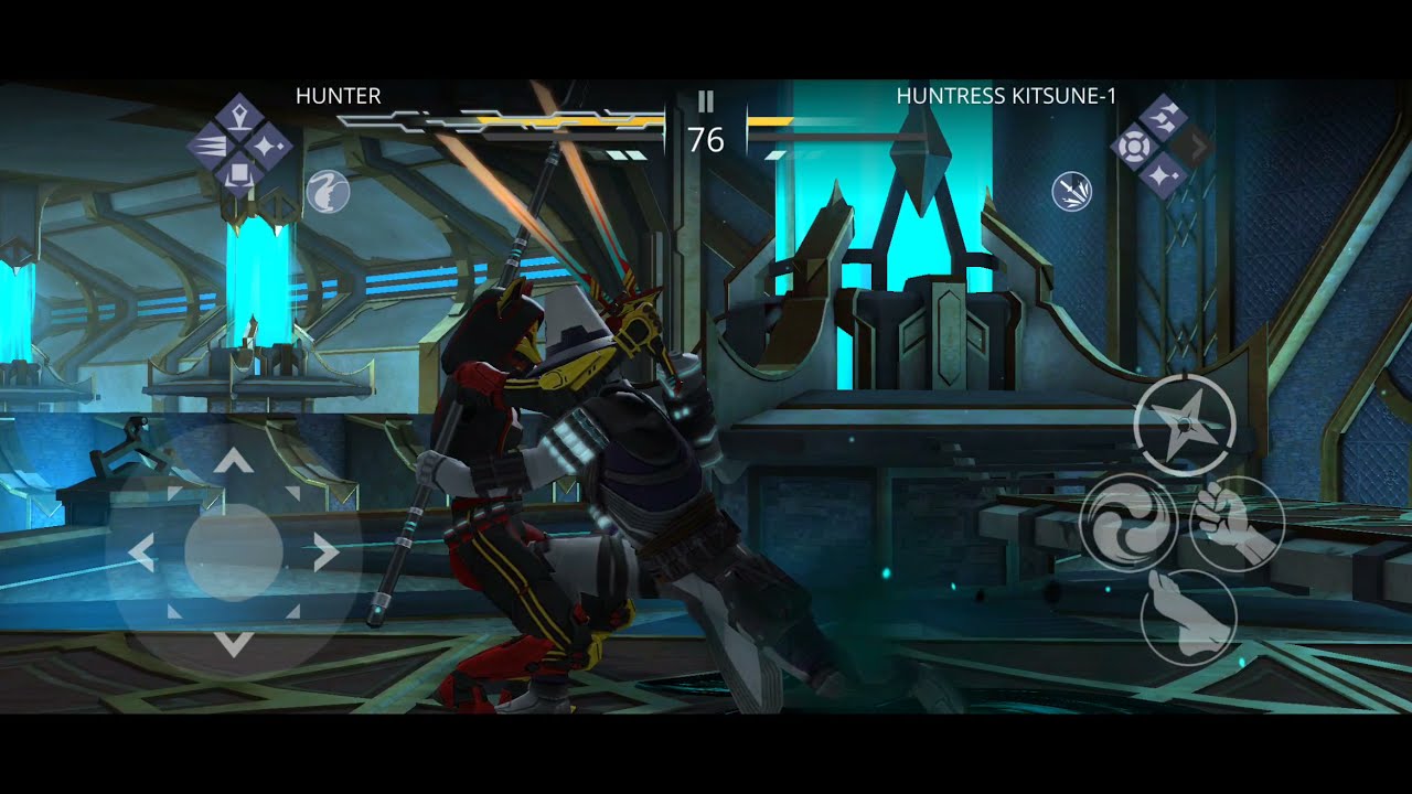 Shadow Fight 3- Azuma the Feldsher v/s Kitsune the Huntress - YouTube