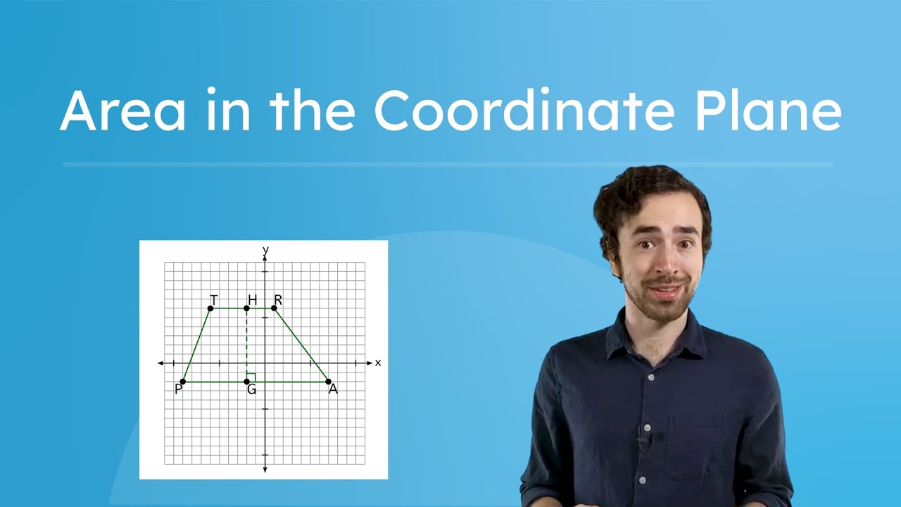 Area in the Coordinate Plane - Geometry on Graphs - YouTube