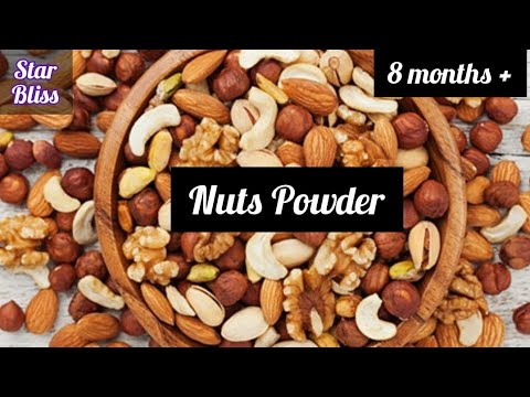 Nuts Powder / Protein Powder Recipe for Babies, Toddlers and Kids ...