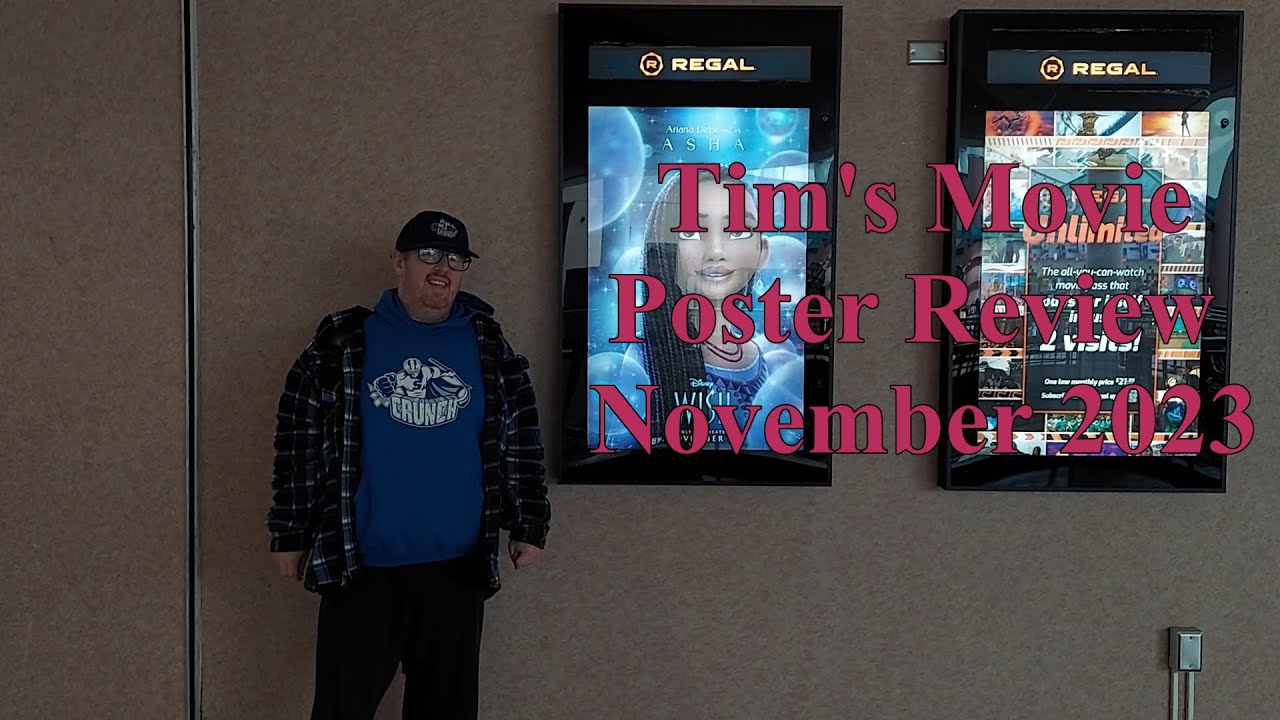 Tim's Movie Poster Review November 2023 - YouTube