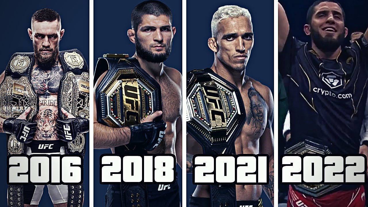 The UFC Lightweight Champions 2001 - 2022 - YouTube
