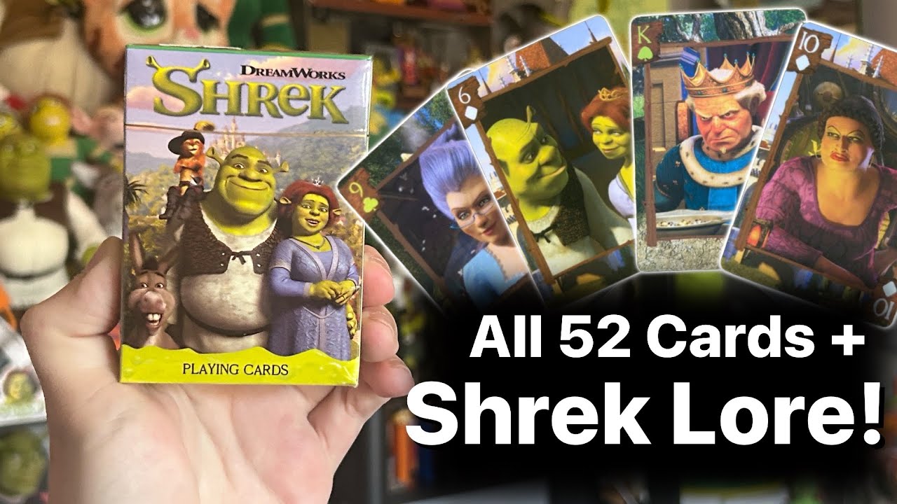 The Deep Lore of All 52 Shrek Playing Cards - YouTube