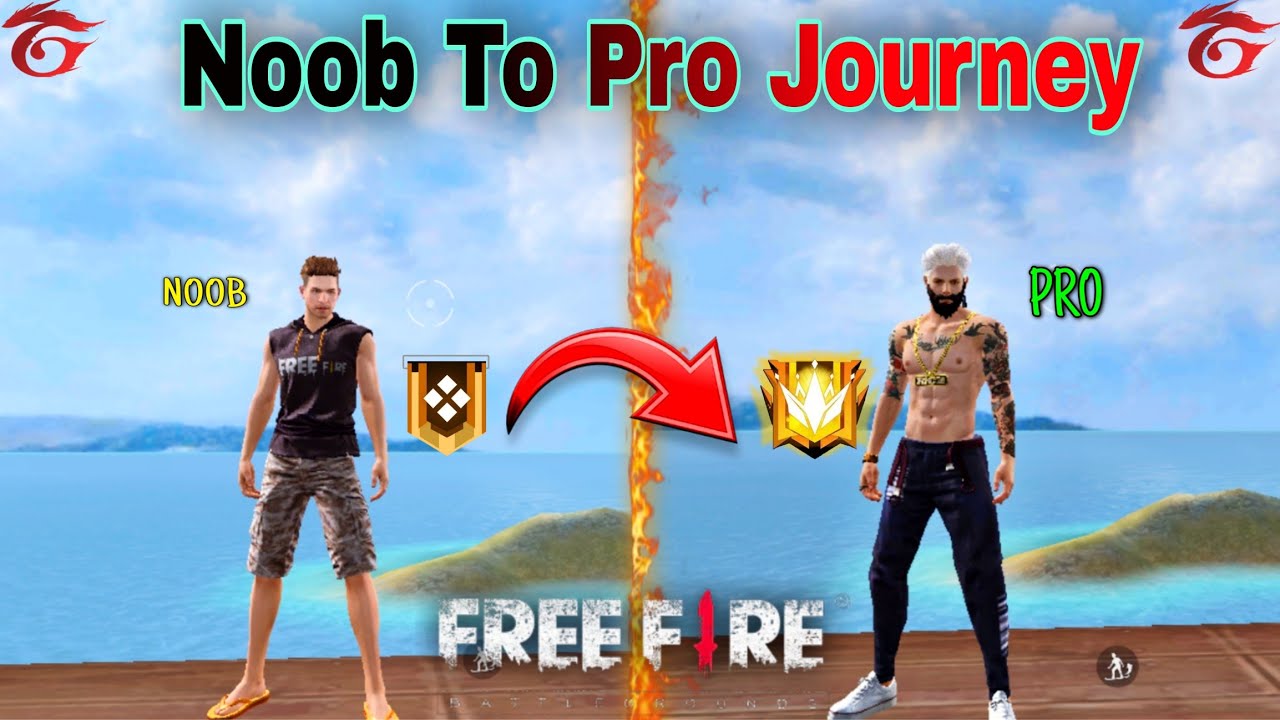 Noob To Pro Journey 😇 || Free Fire || Free Fire Noob To Pro || Sumeet ...