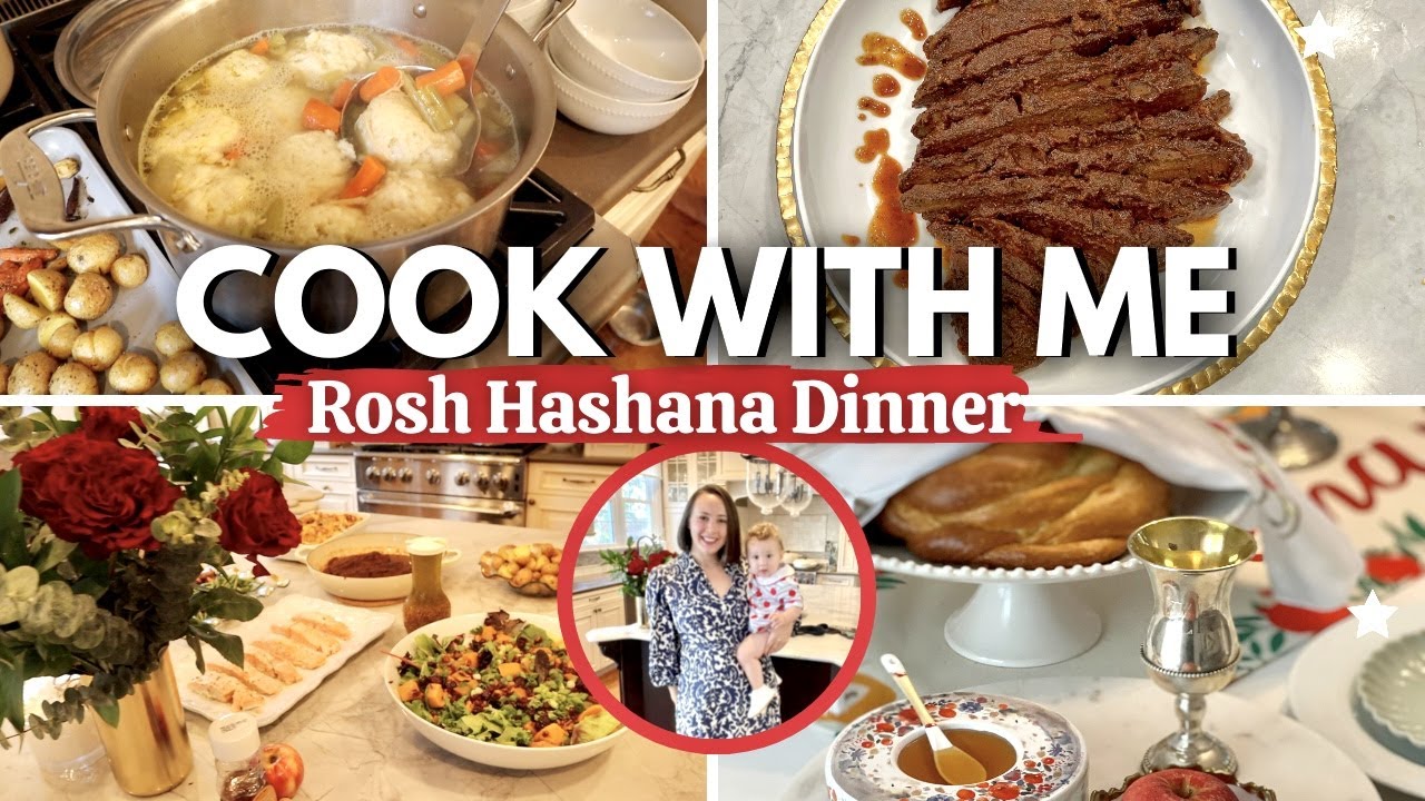 Cook with Me for the Jewish Holiday of Rosh Hashanah! JEWISH FAMILY ...