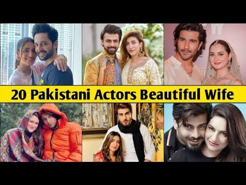 Pakistani Actors real Life partners 2023 ️/ Beautiful couples and ...