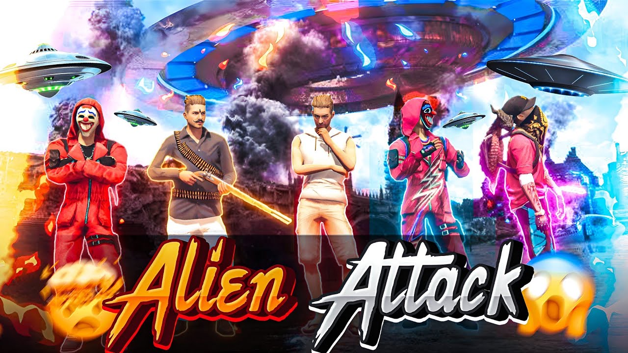 Alien Attack on Free Fire World 🥺 - YouTube