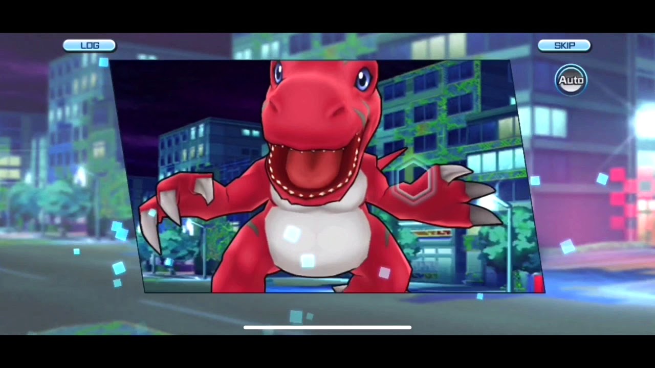 THERE'S A RED DINOSAUR-DIGIMON RUNNING LOOSE!!!/Digimon ReArise Part 12 ...