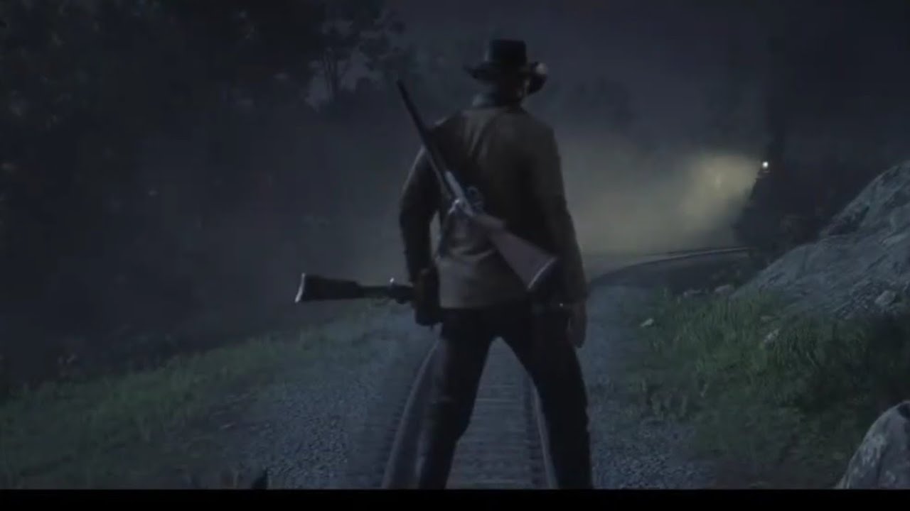 Red Dead Redemption 2. 4- Robbing A Train - YouTube