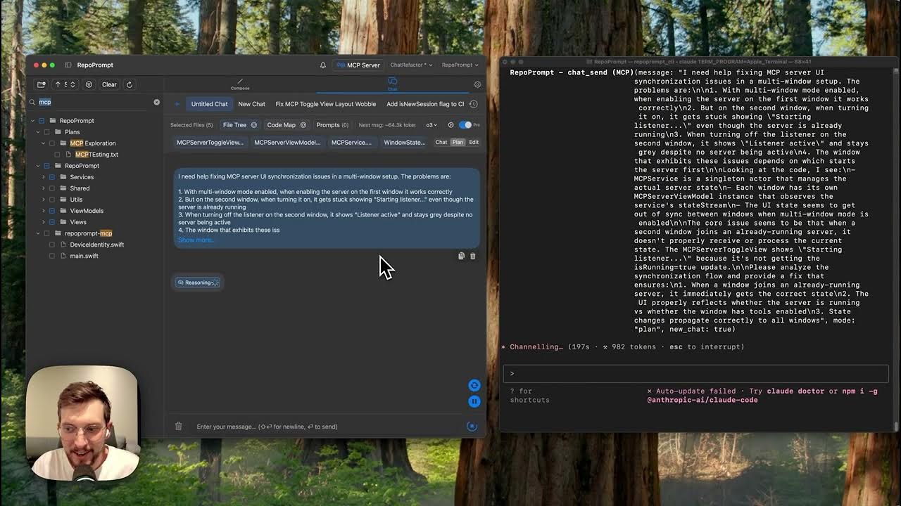 Giving Claude Code access to ChatGPT - Claude Code Pair Programming with o3 via Repo Prompt's ...