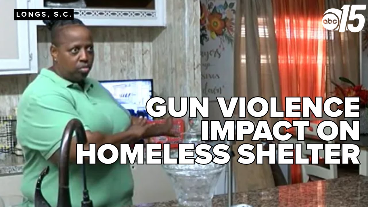 How gun violence impacts South Carolina homeless shelter - YouTube