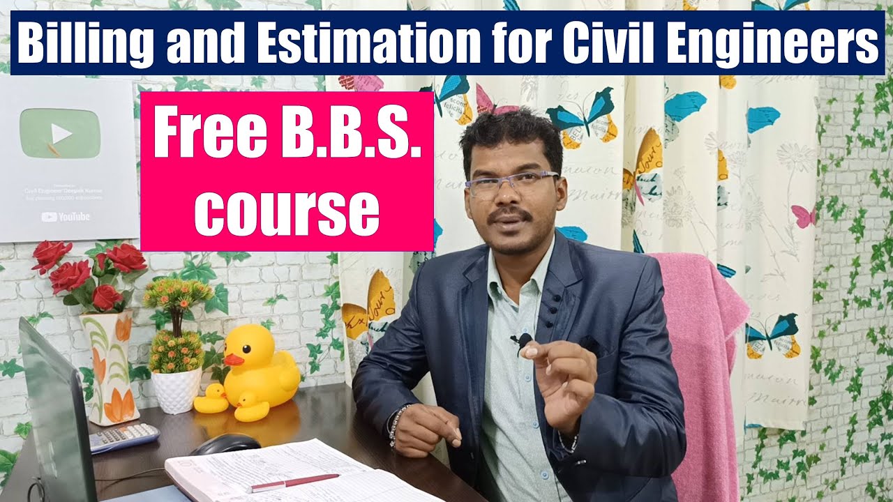 Free BBS Course | Billing and Estimation for Civil Engineers - YouTube