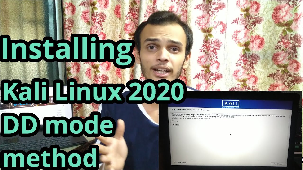 Installing Kali Linux Using DD mode [Hindi] - YouTube