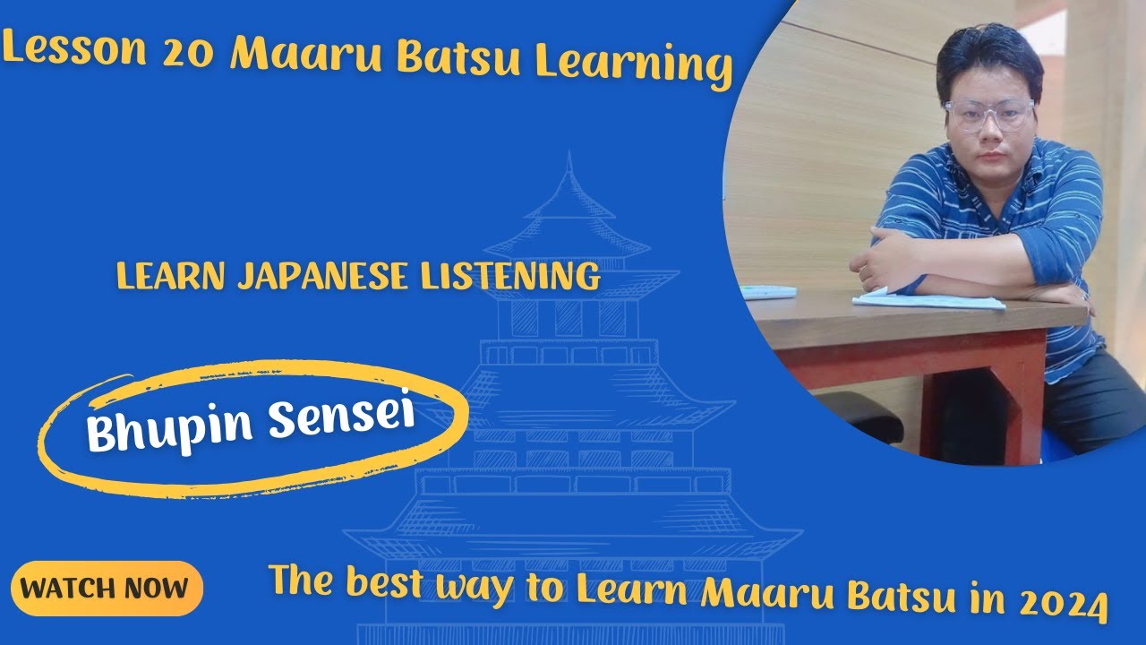 Lesson 20 Maaru Batsu Learning | The best way to Learn Maaru Batsu in 2024 - YouTube