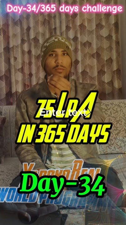 Day-34/365 days challenge to achieve 75 LPA #shorts #education #python ...