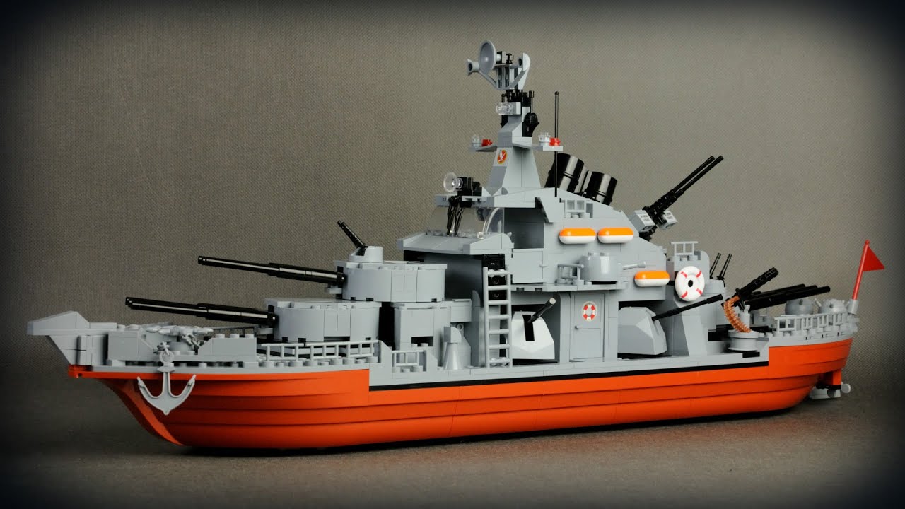 COBI Battlecruiser (4804) - review - YouTube