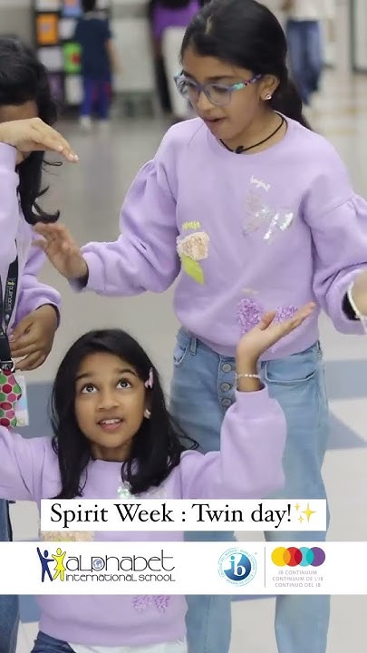 Spirit Week : Twin Day! - YouTube