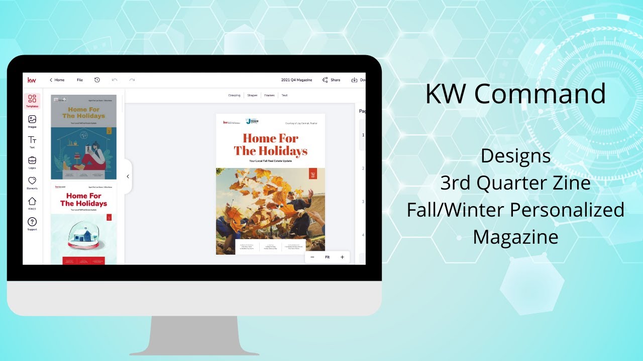 KW Command: Designs 3rd Quarter Zine - Personalized Magazine - YouTube