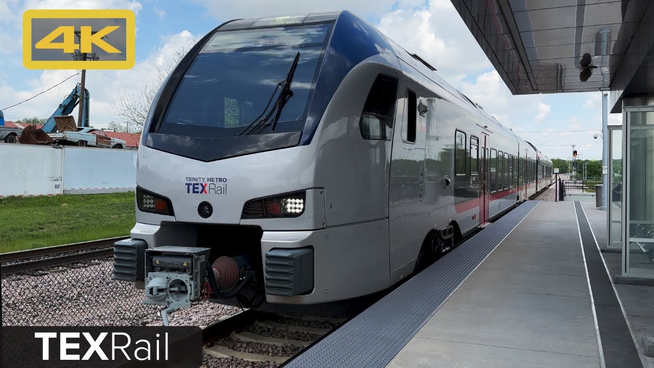 Fort Worth Trinity Metro TEXRail, Downtown Fort Worth to Fort Worth ...