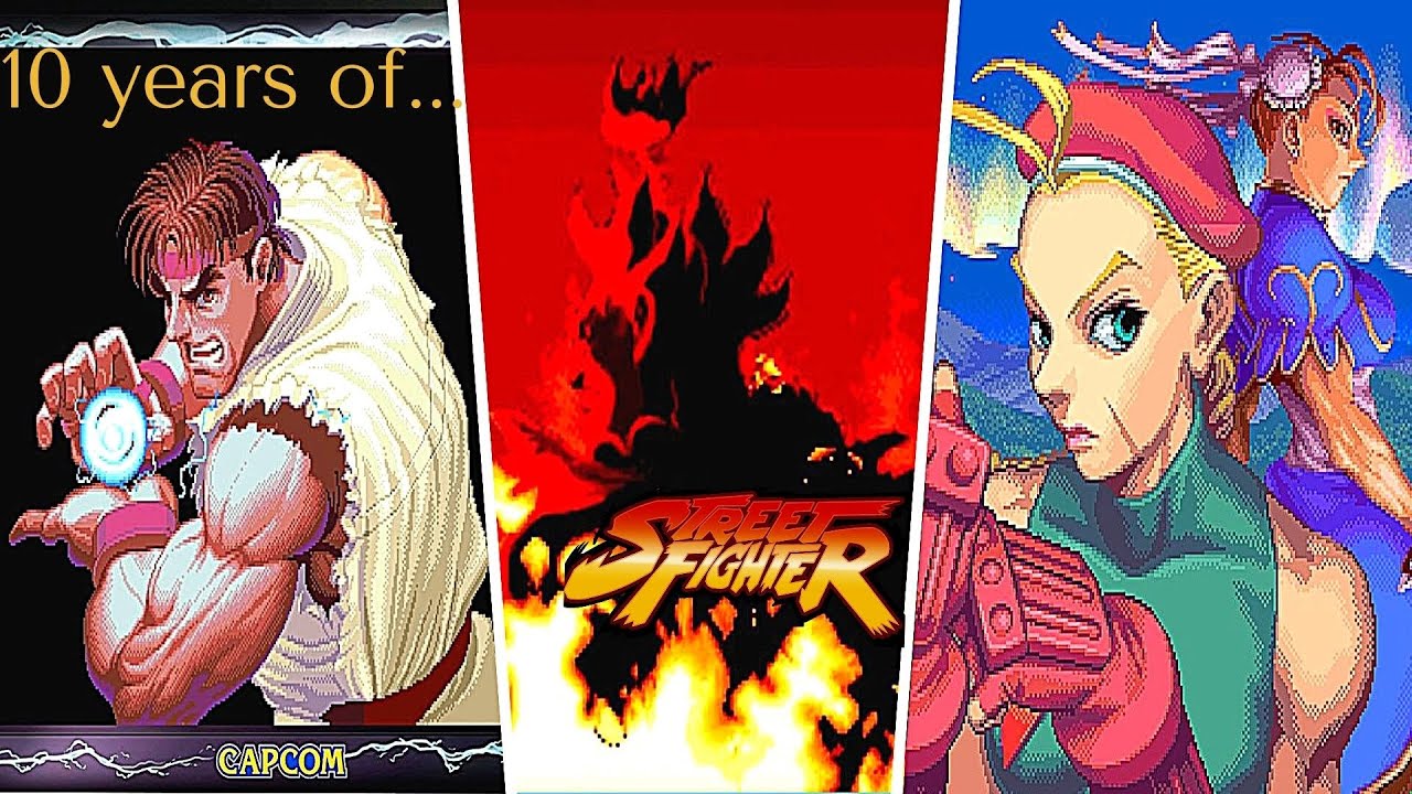 Evolution of Street Fighter Intros (1987 - 1997) - YouTube