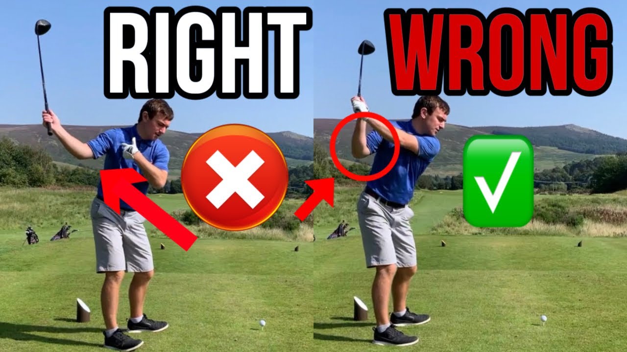 Role of the Right Arm (Trail Arm) In Your Golf Swing! - YouTube