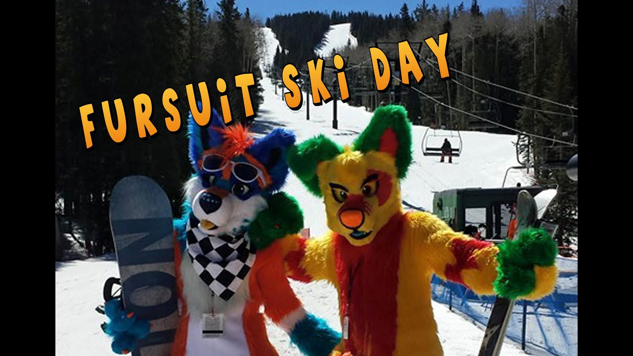 Fursuit Ski Day - YouTube