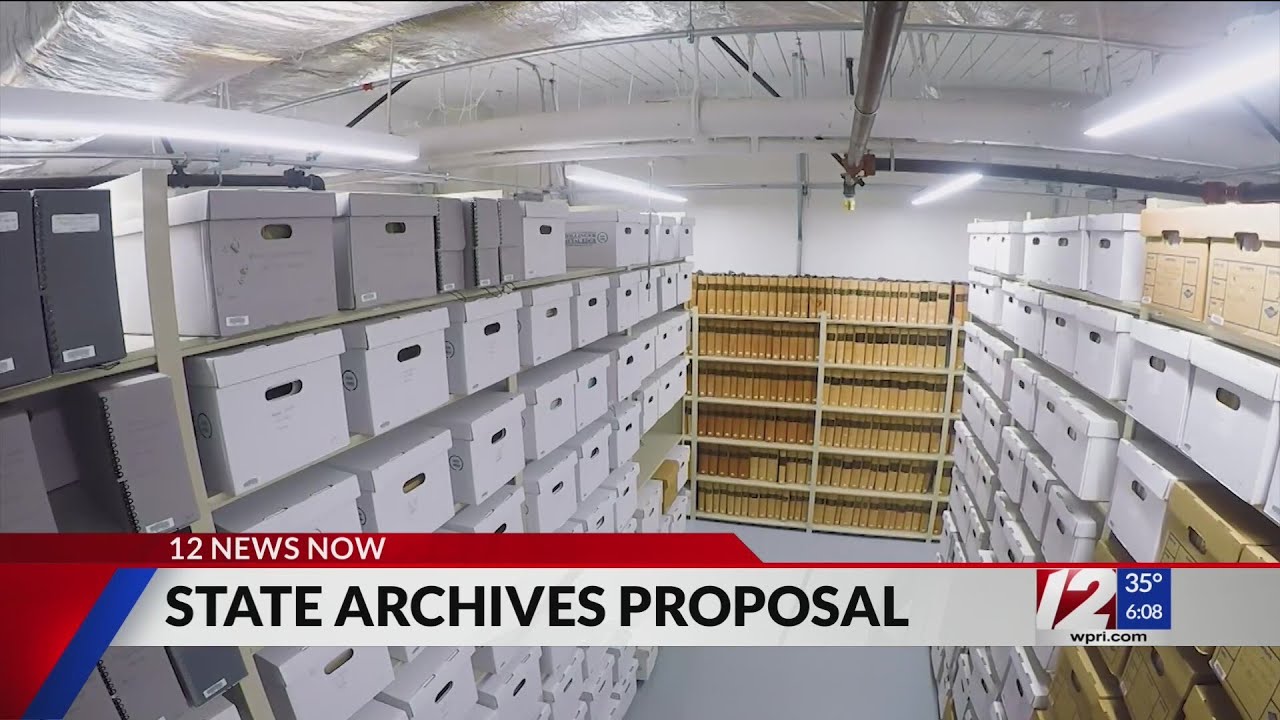 RI lawmakers to hear proposal to build new state archives and history ...