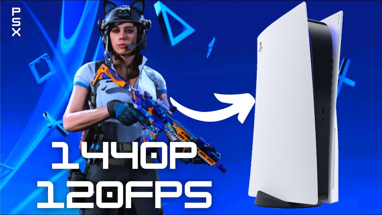 How to play WARZONE 1440p 120 FPS on PS5! - YouTube
