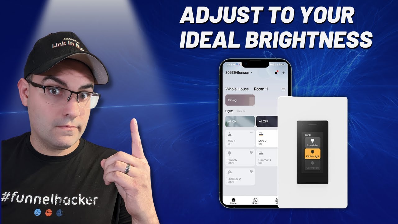 ORVIBO Smart Touchscreen Dimmer Switch - Review and Setup - YouTube