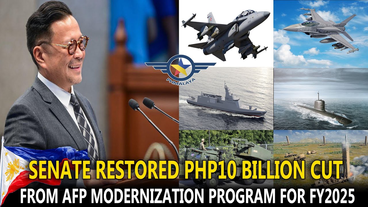 GOOD NEWS: 10 BILLION CUT TO AFP MODERNIZATION RESTORED - YouTube