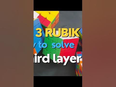 How to solve Third Layer-plus in 3 x 3 Rubic Cube - YouTube