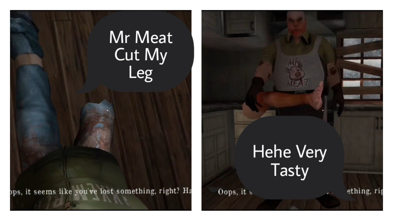 Mr Meat Cut My Leg - YouTube