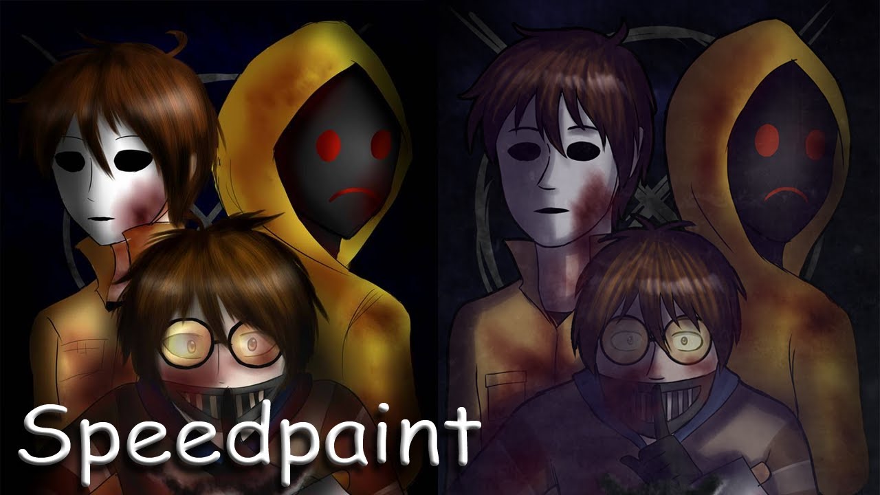 Slender Proxy - Speedpaint (Remake) - YouTube