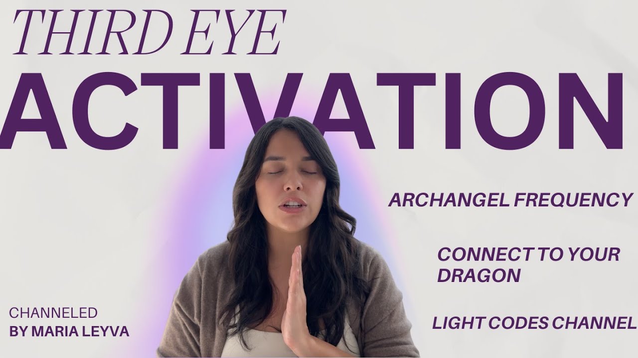 Release & unblock 3rd Eye & Heart Space - connect & see your guides ...