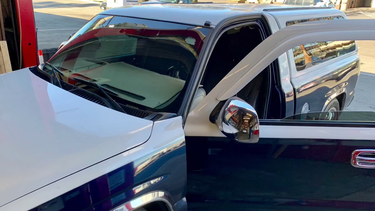 Corona Sunroof - NSG Spoiler Sunroof - Chevy Silverado - YouTube