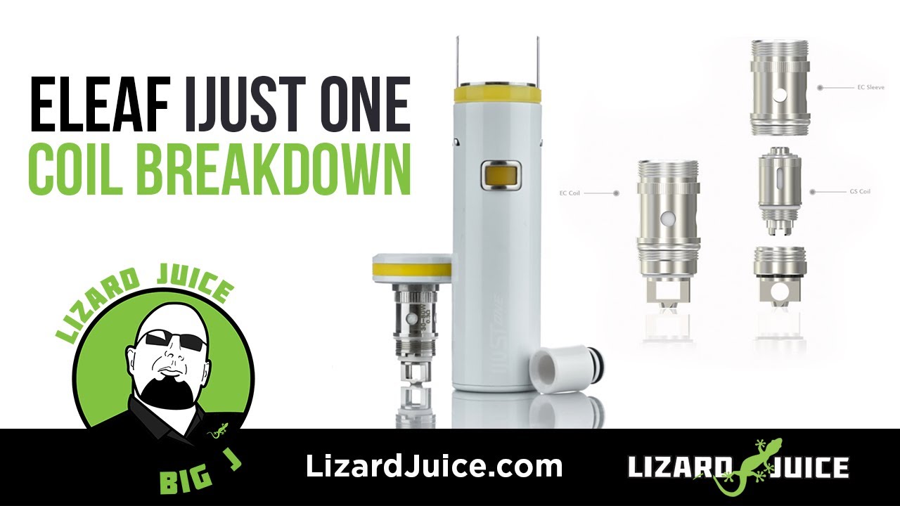 ELeaf IJust One Coil Breakdown - YouTube