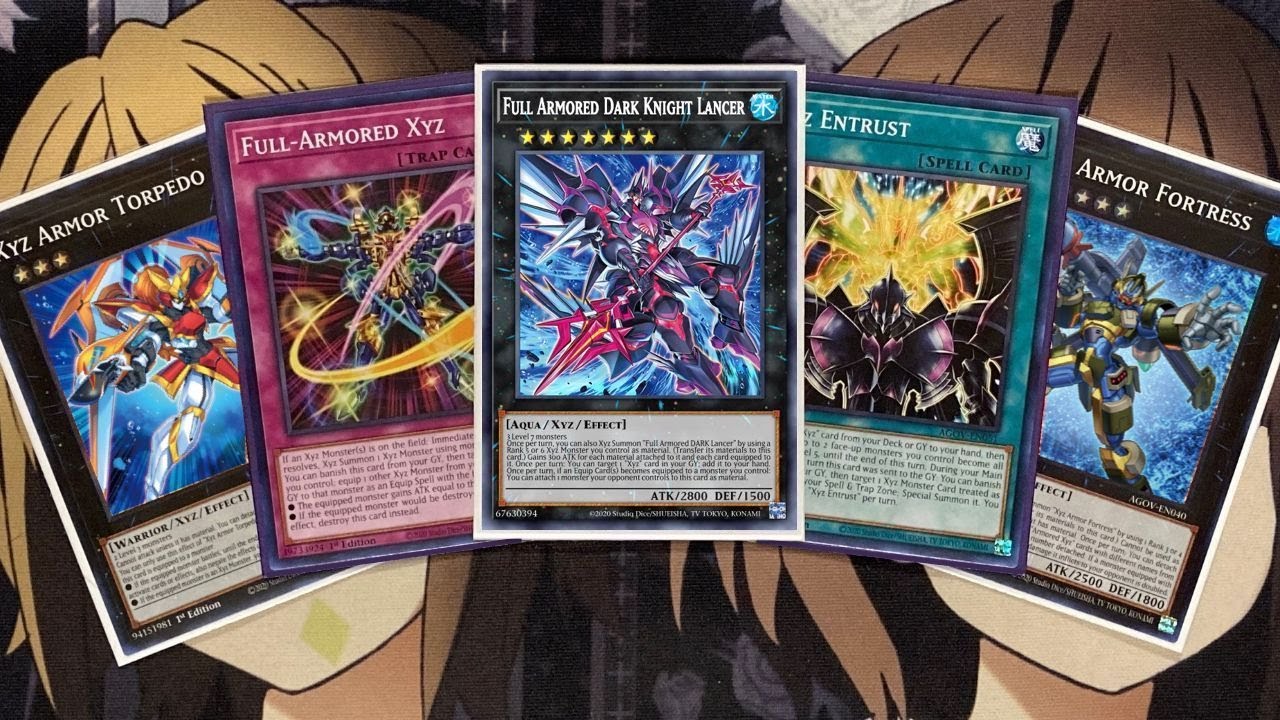 My XYZ Armored Yugioh Deck Profile for Post Age of Overlord - YouTube