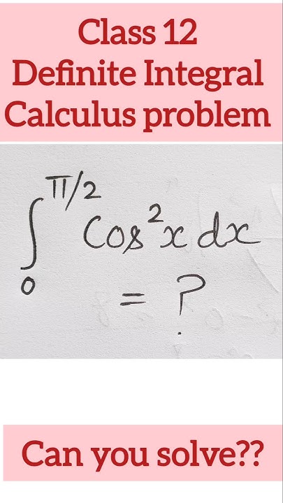 class 12 definite Integral calculus problem maths||#maths #mathematics ...