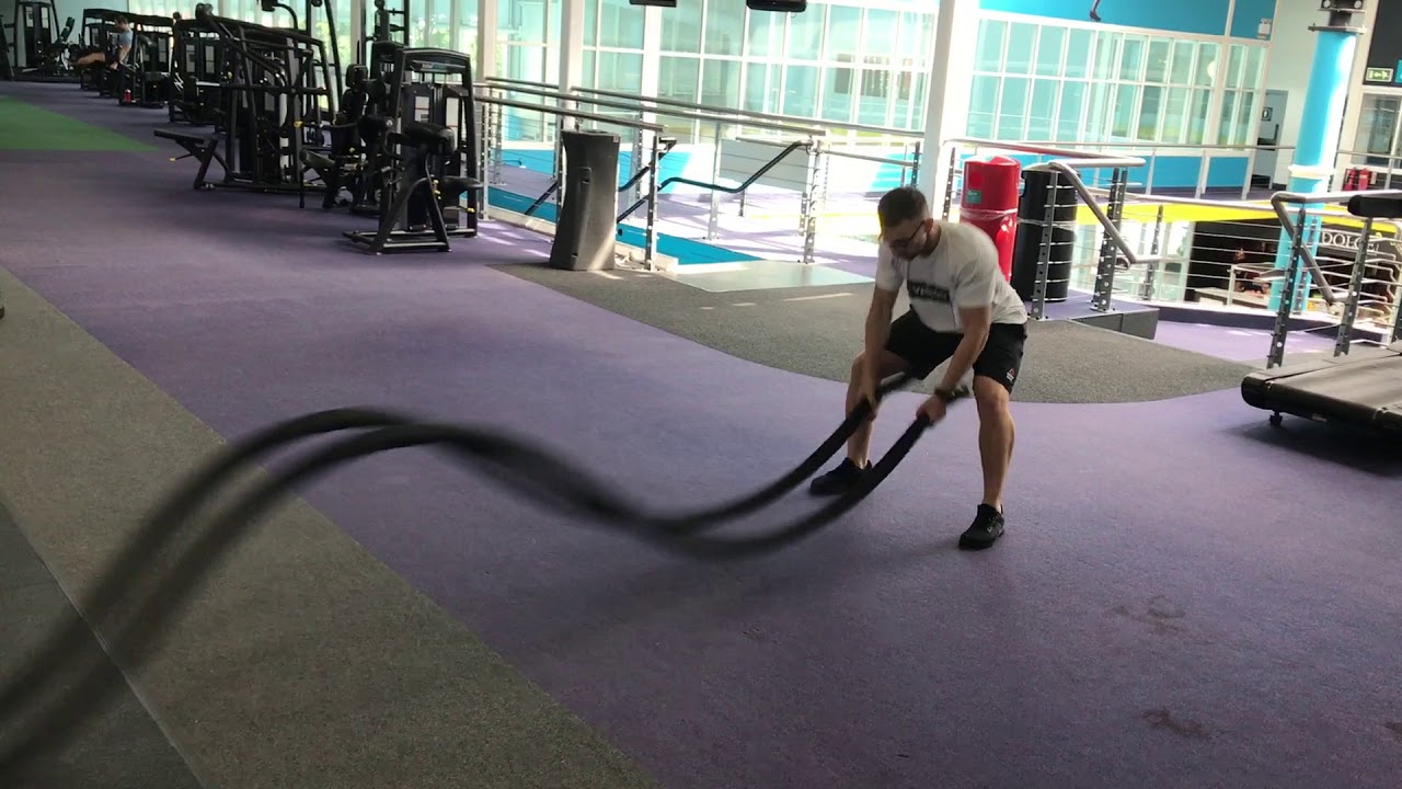 Battle Rope Slams - YouTube