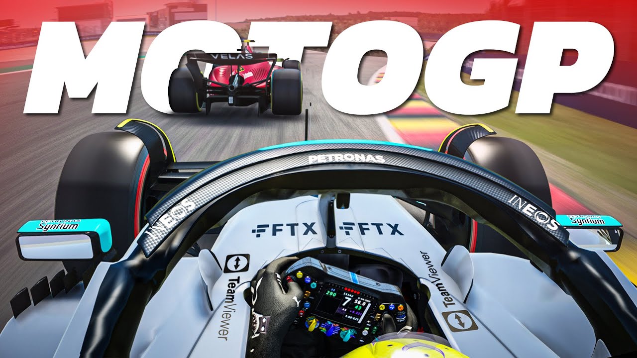 Can a Formula 1 Car race around a MotoGP Circuit? - YouTube